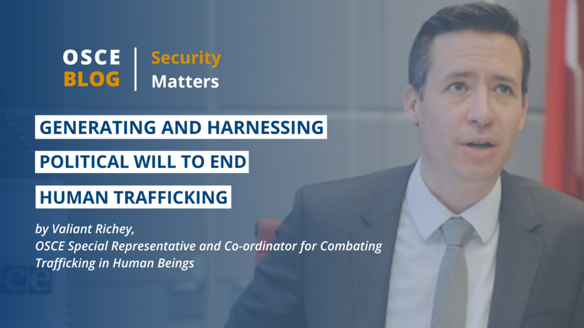 Generating and harnessing political will to end human trafficking ...